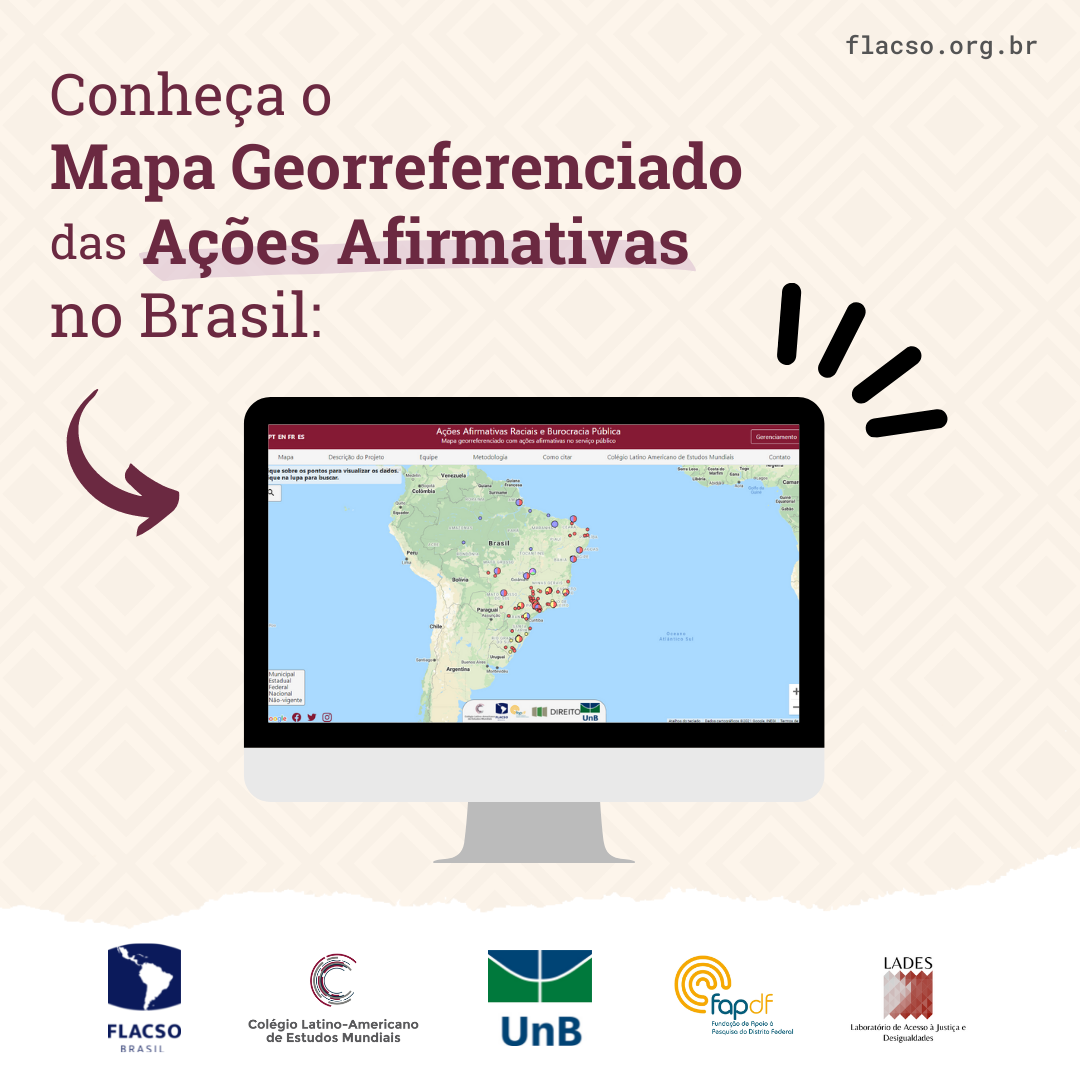 Caderno de pesquisa e mapa georreferenciado analisam as ações ...